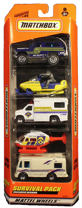 5 Pack – 1999 #10 Survival - Matchbox Collectors Forum