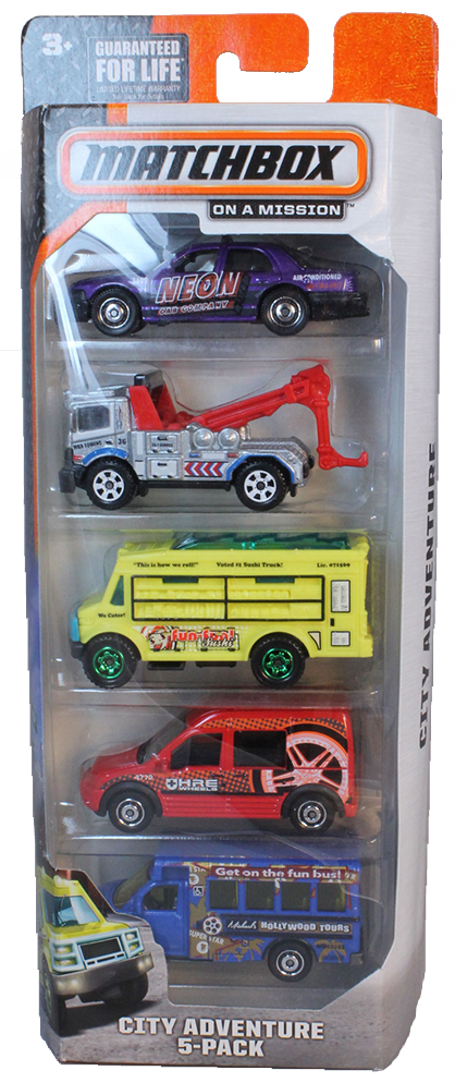 5 Pack : 2015 #05 - City Adventure - Matchbox Collectors Forum